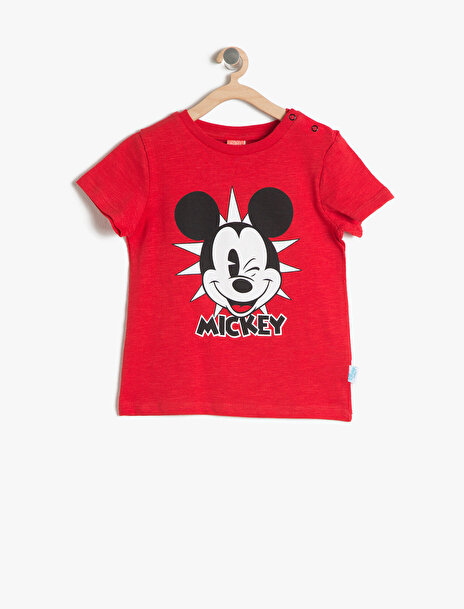 Koton Erkek Çocuk Mickey Baskılı T-Shirt