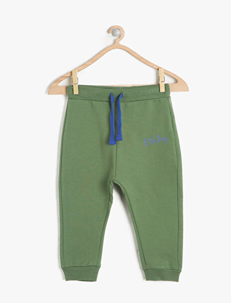 Koton Erkek Çocuk Yazı Baskılı Eşofman Altı