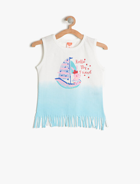 Koton Kız Çocuk Baskılı T-Shirt