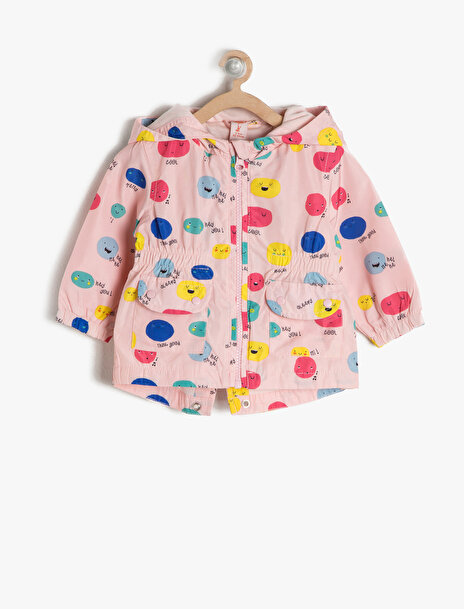 Koton Kız Çocuk Desenli Mont Koton Kız Çocuk Desenli Mont