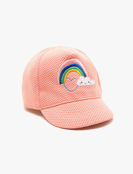 Koton Kız Çocuk İşlemeli Şapka