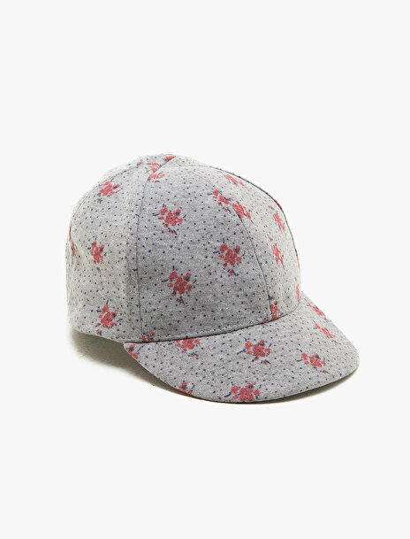 Koton Kız Çocuk Çiçekli Şapka