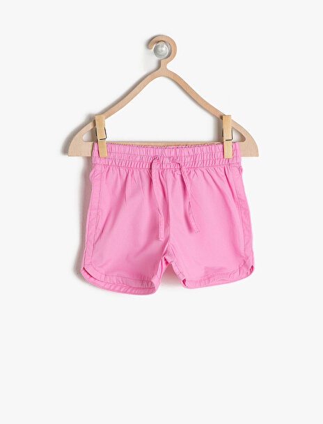 Koton Kız Çocuk Beli Bağlamalı Şort
