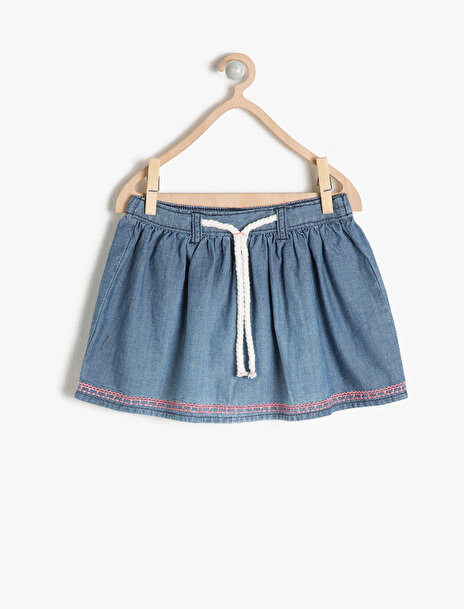 Koton Kız Çocuk Beli Bağlamalı Etek