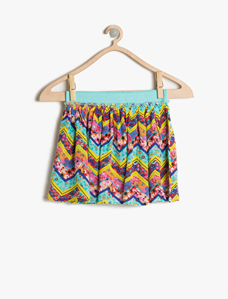 Koton Kız Çocuk Desenli Etek
