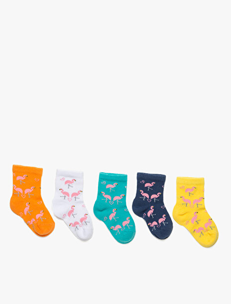 Koton Kız Çocuk Kız Bebek 5' li Çorap Koton Kız Çocuk Kız Bebek 5' li Çorap