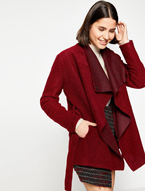 Koton Kadın ŞalYaka Kaban