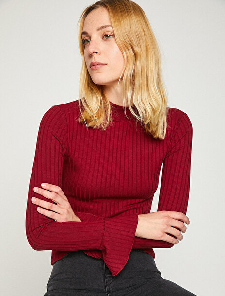 Koton Kadın Volan T-Shirt