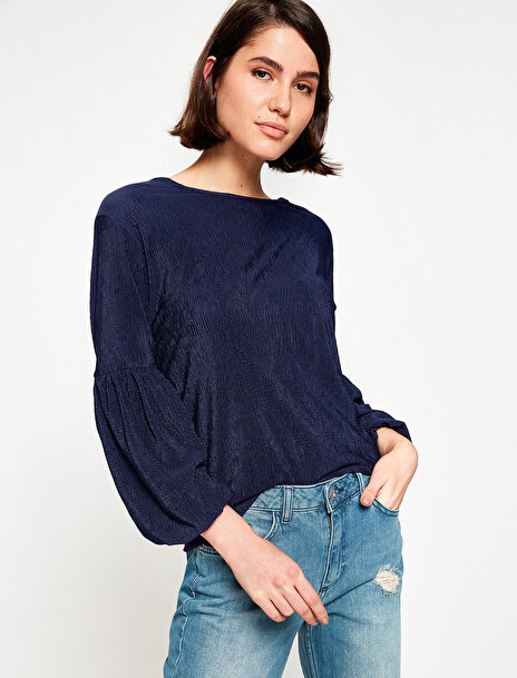 Koton Kadın Kol Detay T-Shirt