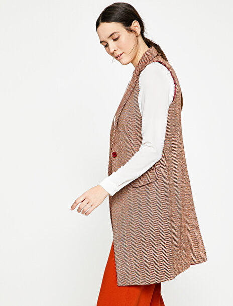 Koton Kadın Desenli Yelek