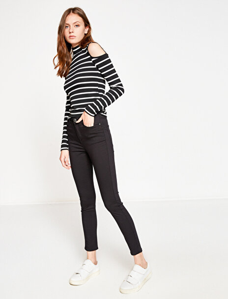 Koton Kadın Dar Kesim Pantolon Koton Kadın Dar Kesim Pantolon