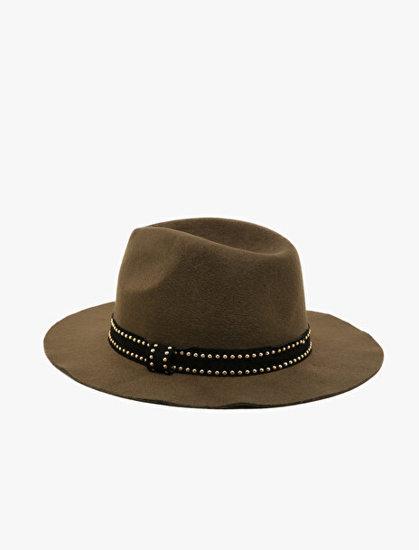 Koton Kadın Zımba Detaylı Şapka