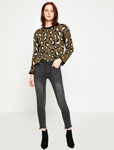 Koton Kadın Push Up Jean - Normal Bel Toparlayıcı Dar Kesim Dar Paça Pantolon Koton Kadın Push Up Jean - Normal Bel Toparlayıcı Dar Kesim Dar Paça Pantolon