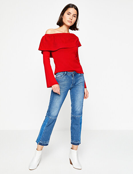 Koton Ole Genç Kız Angelina Jean Pantolon Koton Ole Genç Kız Angelina Jean Pantolon