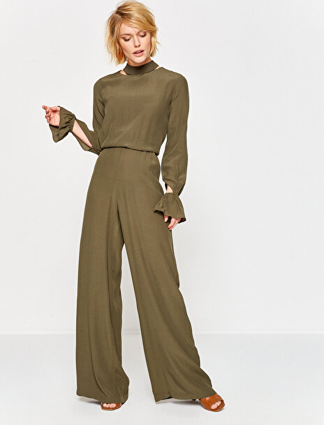 Koton Kadın Kol Detaylı Tulum