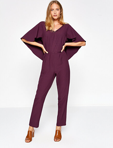 Koton Kadın Kol Detaylı Tulum