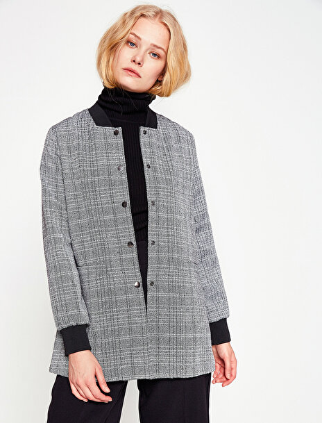 Koton Kadın Kareli Mont