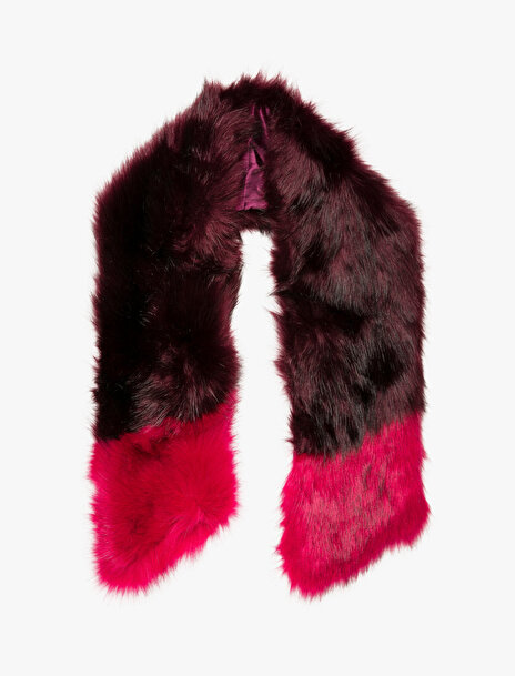 Koton Kadın Suni Kürk Detaylı Atkı