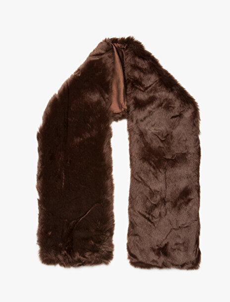 Koton Kadın Suni Kürk Detaylı Atkı