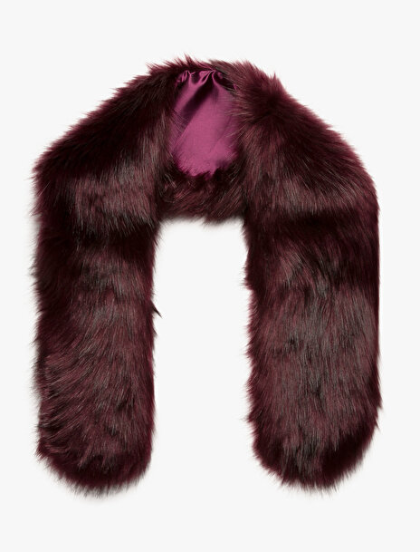 Koton Kadın Suni Kürk Detaylı Atkı