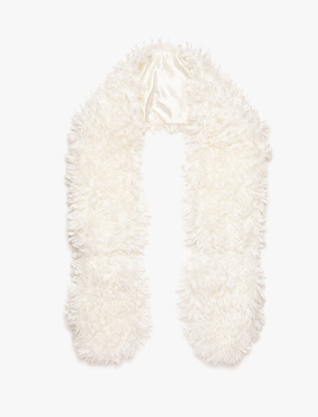 Koton Kadın Suni Kürk Detaylı Atkı