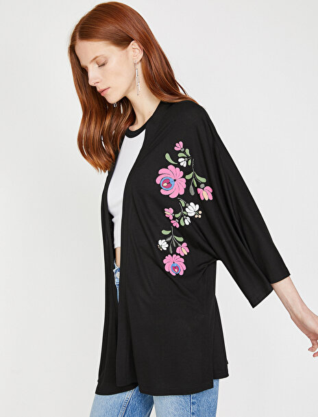 Koton Kadın İşlemeli Hırka Koton Kadın İşlemeli Hırka