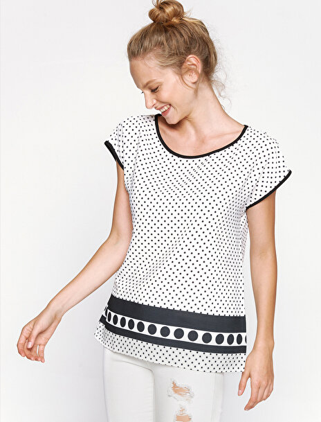 Koton Kadın Puantiyeli Bluz