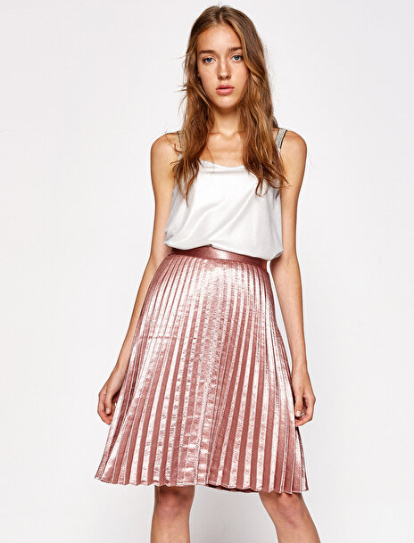 Koton Kadın Pilili Etek