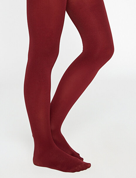 Koton Kadın Düz Külotlu Çorap