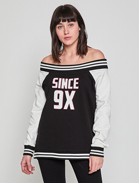 Koton Ole Genç Kız Omzu Açık Sweatshirt Koton Ole Genç Kız Omzu Açık Sweatshirt