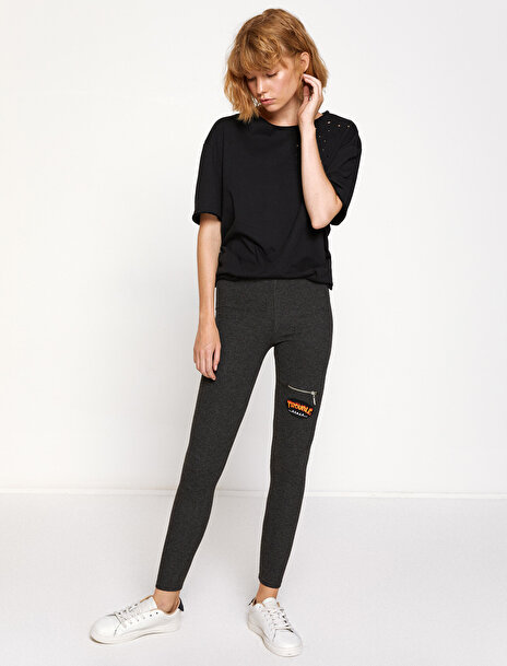 Koton Kadın Aplikeli Tayt