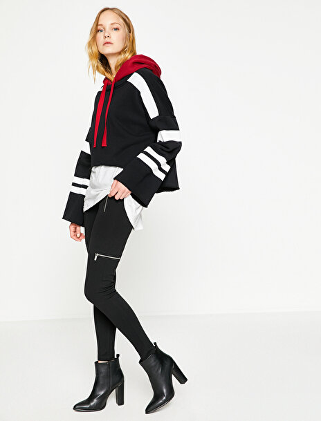 Koton Kadın Fermuar Detaylı Tayt Koton Kadın Fermuar Detaylı Tayt