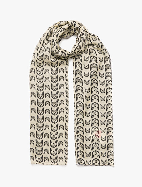 Koton Kadın Desenli Şal Koton Kadın Desenli Şal