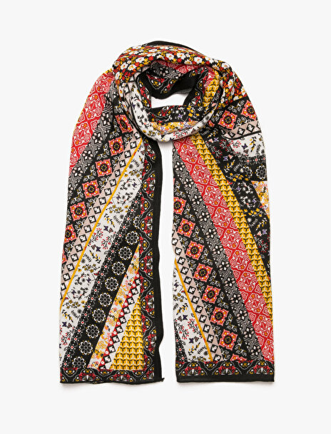 Koton Kadın Desenli Şal Koton Kadın Desenli Şal