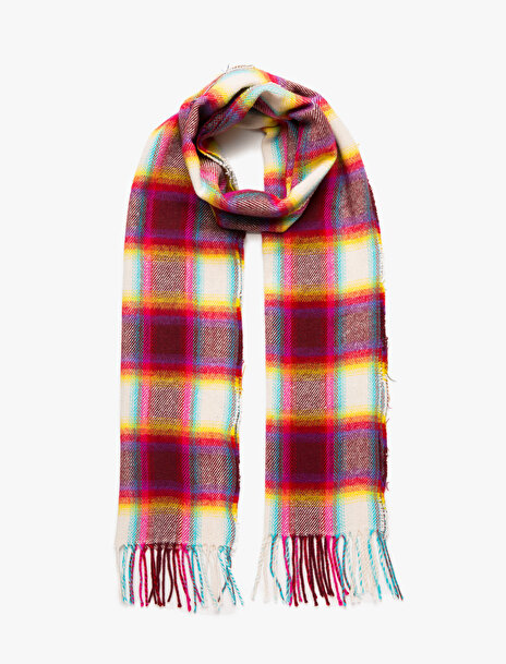 Koton Kadın Desenli Atkı