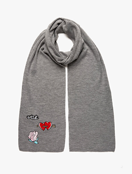 Koton Kadın İşlemeli Atkı