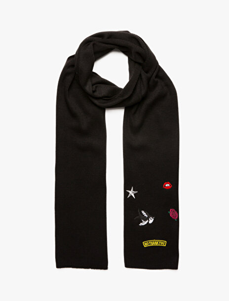 Koton Kadın İşlemeli Atkı