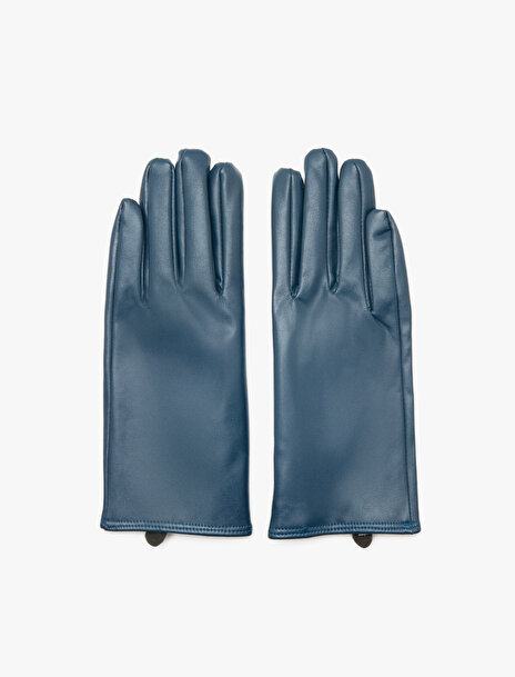 Koton Kadın Deri Görünümlü Eldiven