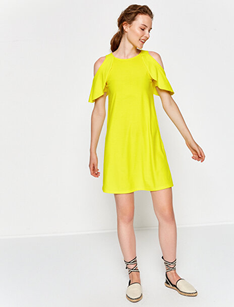 Koton Kadın Omzu Açık Elbise