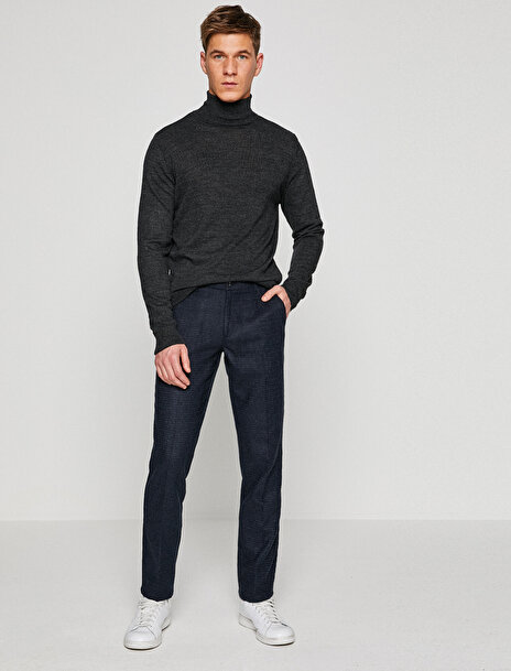 Koton Erkek Kareli Pantolon Koton Erkek Kareli Pantolon