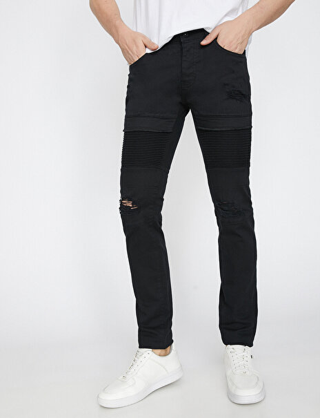 Koton Erkek Yırtık Detaylı Pantolon