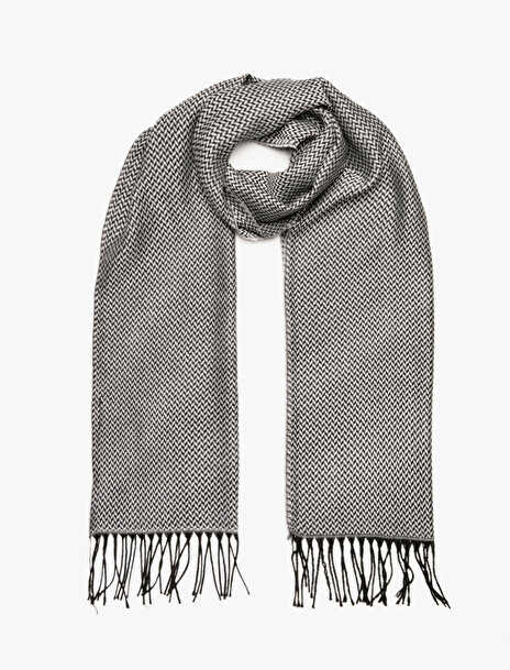 Koton Erkek Desenli Atkı