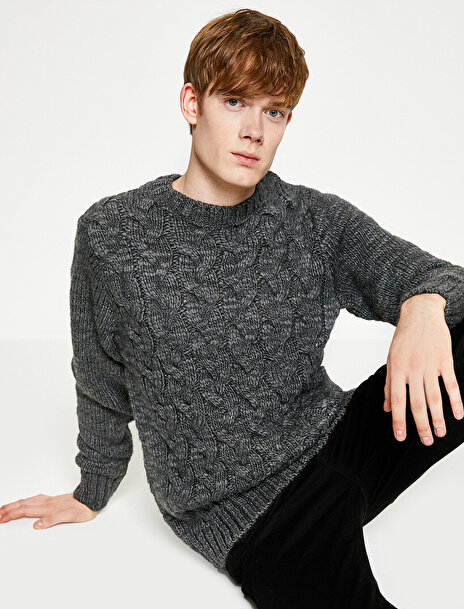 Koton Erkek Örgü Triko Kazak