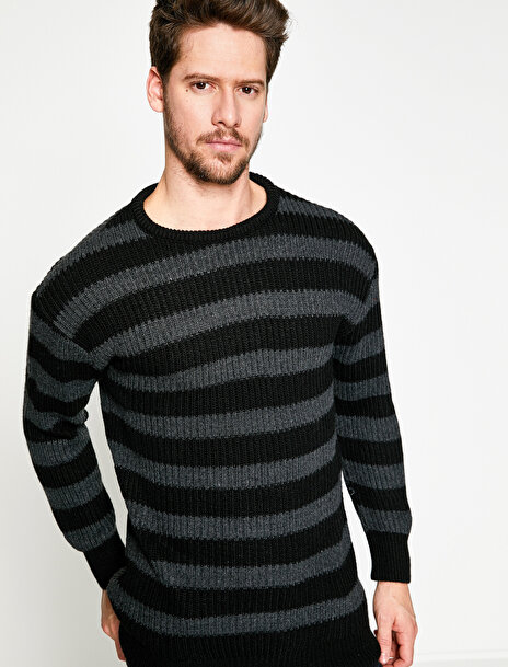 Koton Erkek Can Bonomo + Koton Jeans Triko Kazak Koton Erkek Can Bonomo + Koton Jeans Triko Kazak