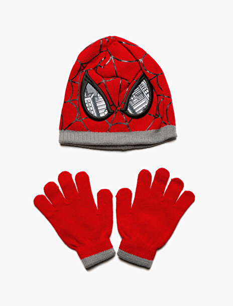 Koton Erkek Çocuk Spiderman Detaylı Bere Seti