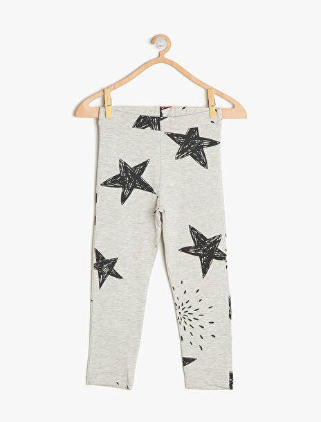 Koton Kız Çocuk Baskılı Tayt