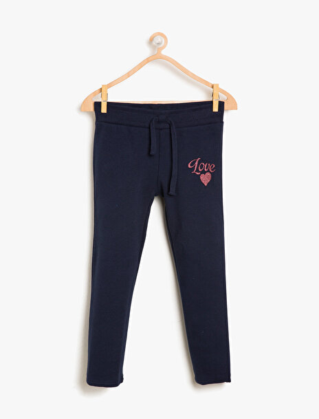 Koton Kız Çocuk Yazılı Baskılı Eşofman Altı