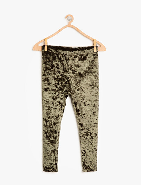 Koton Kız Çocuk Kadife Tayt