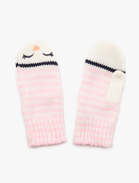 Koton Kız Çocuk Desenli Eldiven