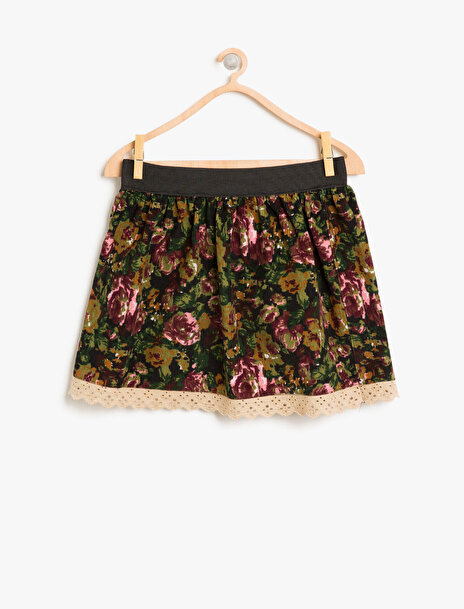 Koton Kız Çocuk Kadife Etek